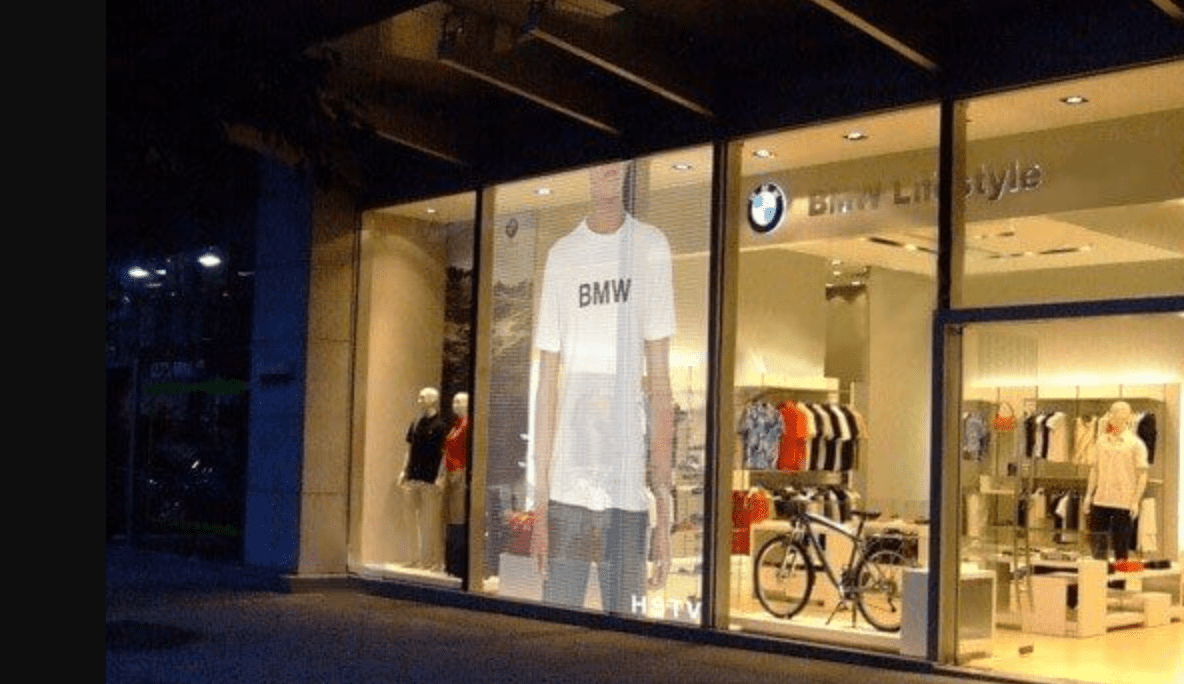 Buy Transparent LED Screen: Transform Your Storefront with Futuristic ...